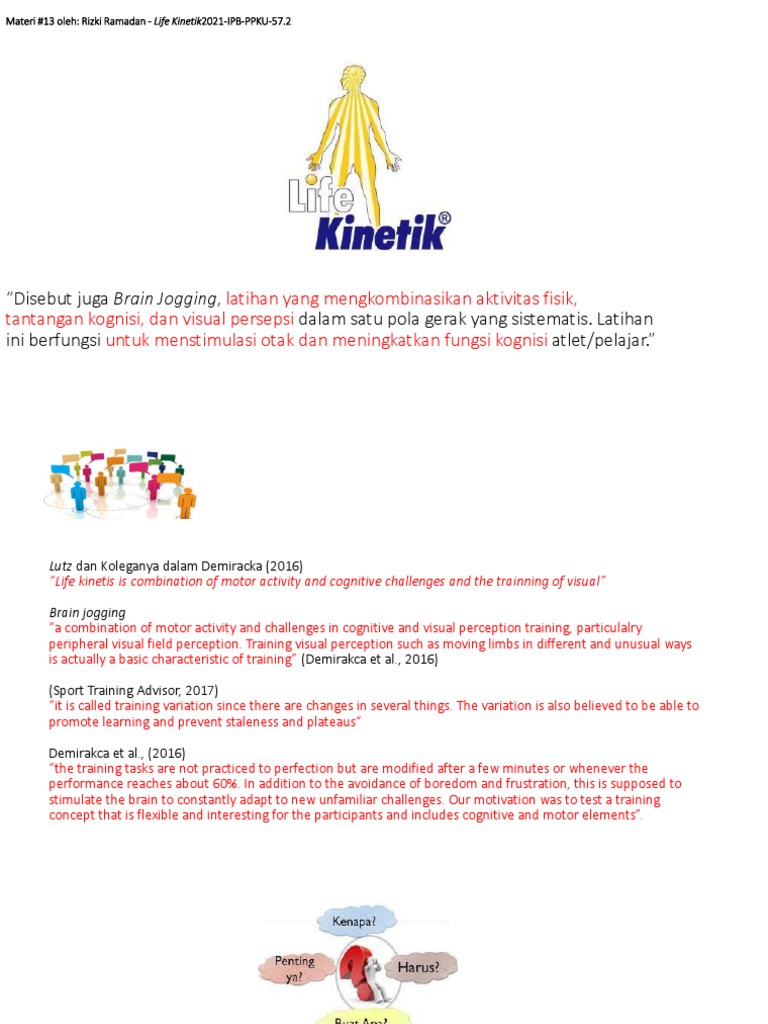Life Kinetic | PDF | Karier & Perkembangan