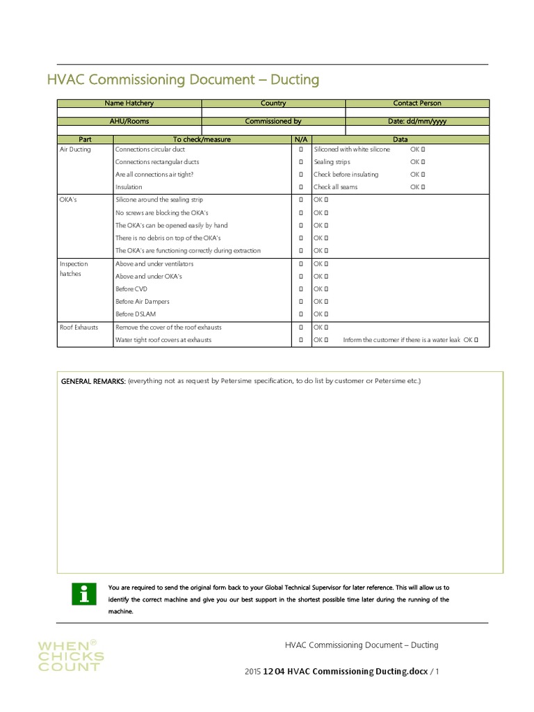 Ensuring Proper Ducting Installation and Airflow Through Comprehensive ...