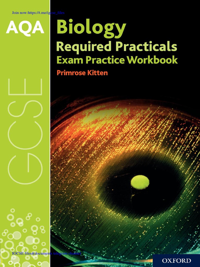 AQA GCSE Biology Practical Exam WB IGCSE Files Channel | PDF | Schools ...