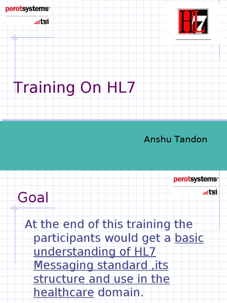 Introduction to HL7 Messaging Standards | PDF | Osi Model | Areas Of ...