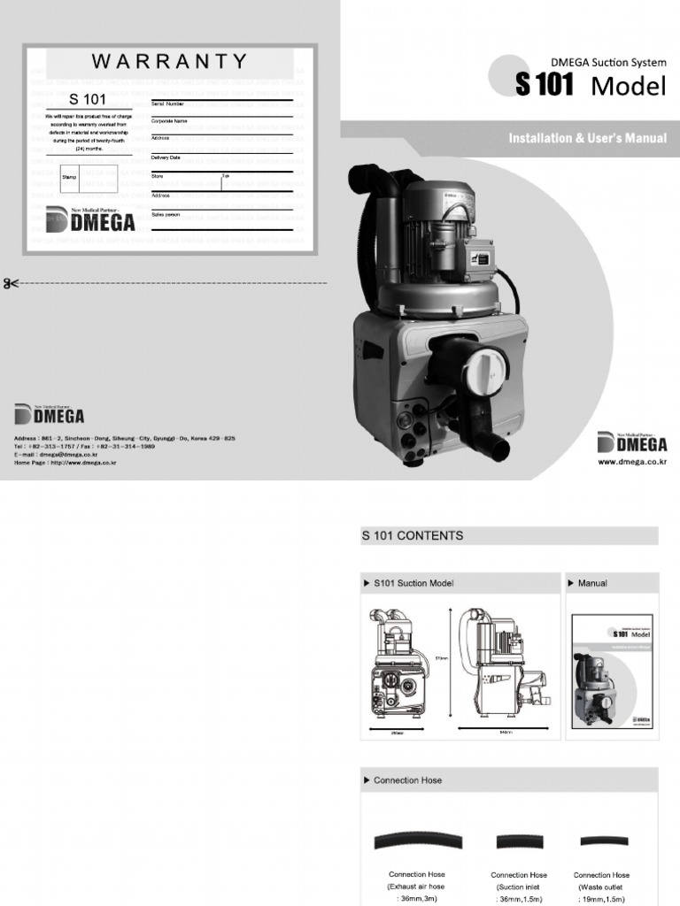 S101 Manual | PDF