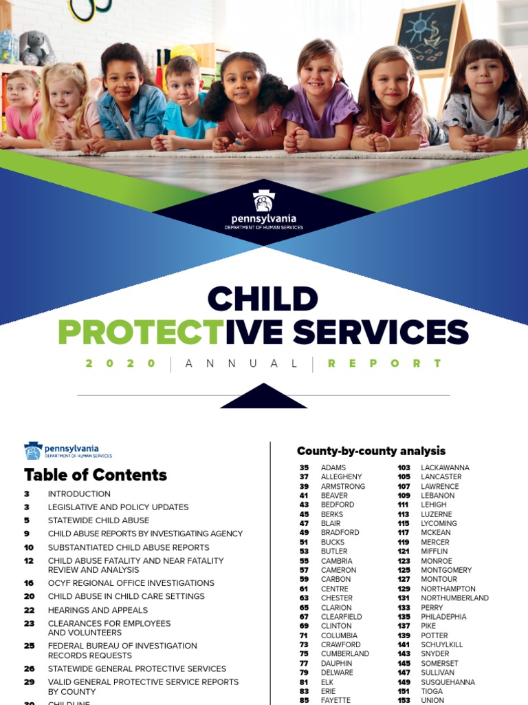 2020 Child Protective Services Report | Download Free PDF | Child ...