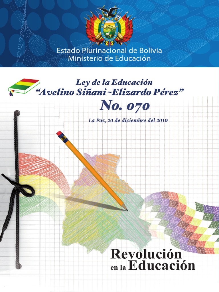 Ley 070 | PDF | Jardín de infancia | El aprendizaje permanente