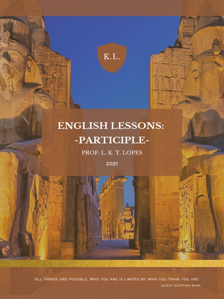 Past Participle - English Lessons | PDF | Verb | Grammatical Tense