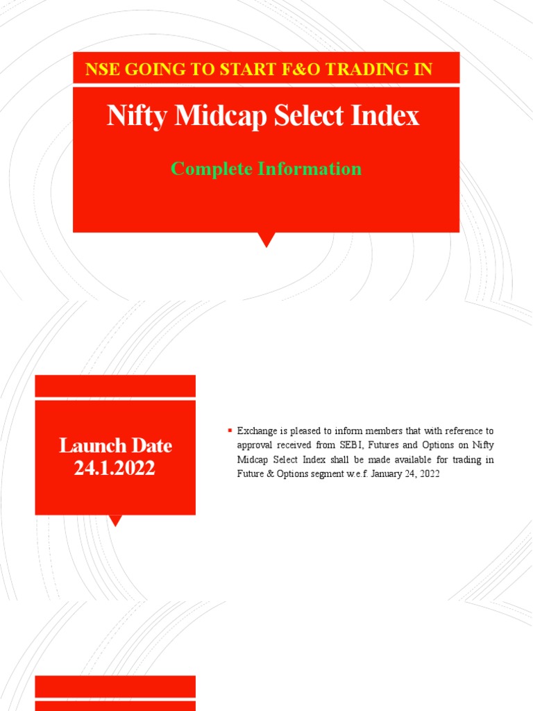 Nifty Midcap Select Index | PDF | Stock Market Index | Economies
