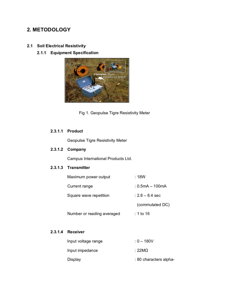 Soil Resistivity | PDF | Corrosion | Electrical Resistivity And ...