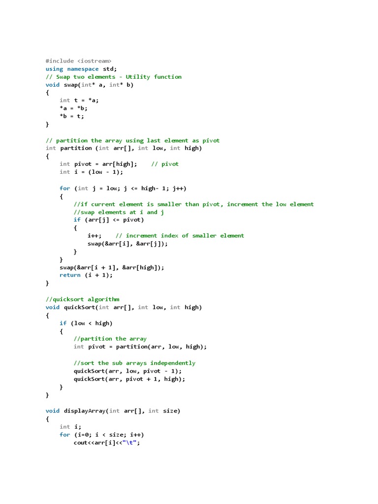 Using Namespace Void: Int Int Int | PDF | Computers