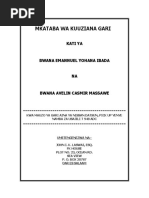 Mkataba Wa Mauziano Ya Shamba | PDF