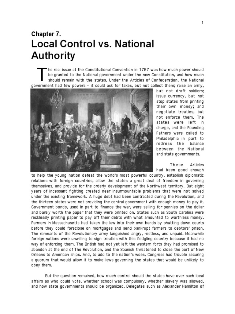 Federal Vs State Power | PDF | Commerce Clause | Constitutional ...