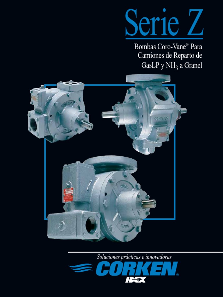 Catálogo - BOMBA CORKEN SERIE Z | PDF | Transmisión (Mecánica) | Bomba