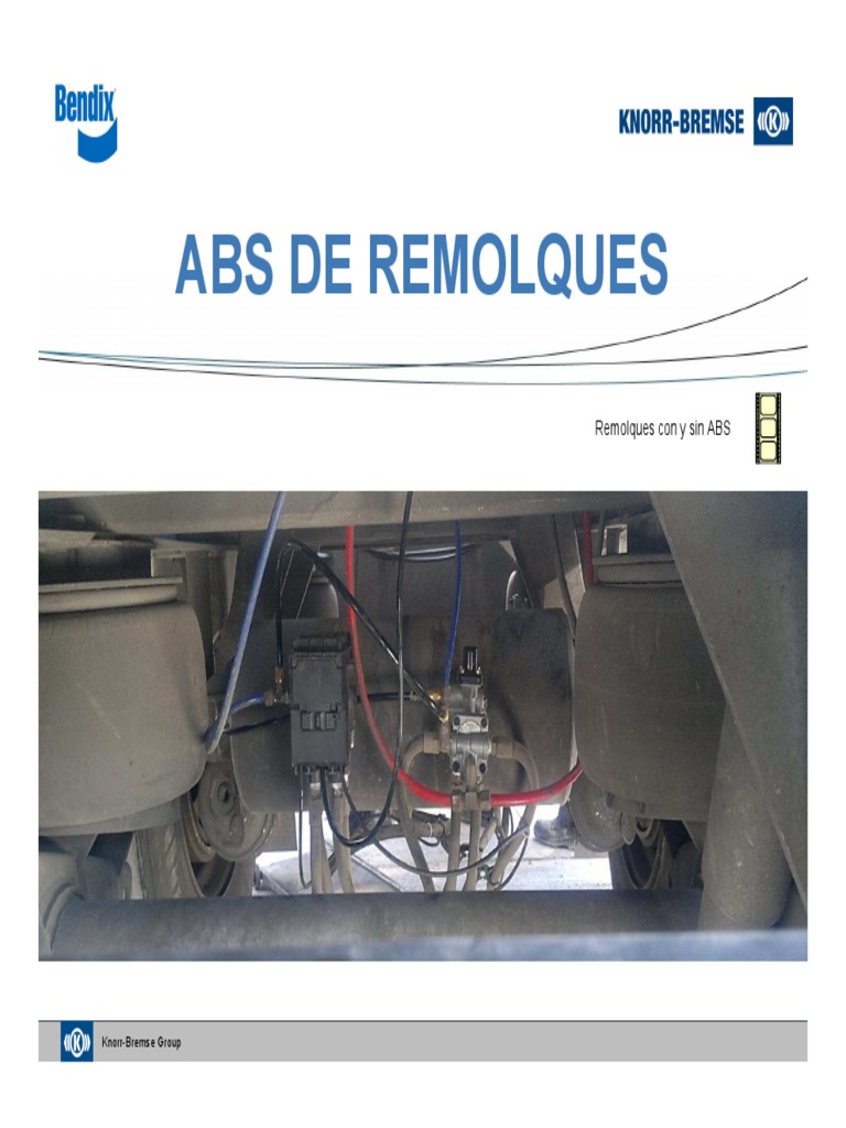 Abs Bendix | PDF | Sistema de freno antibloqueo | Eje