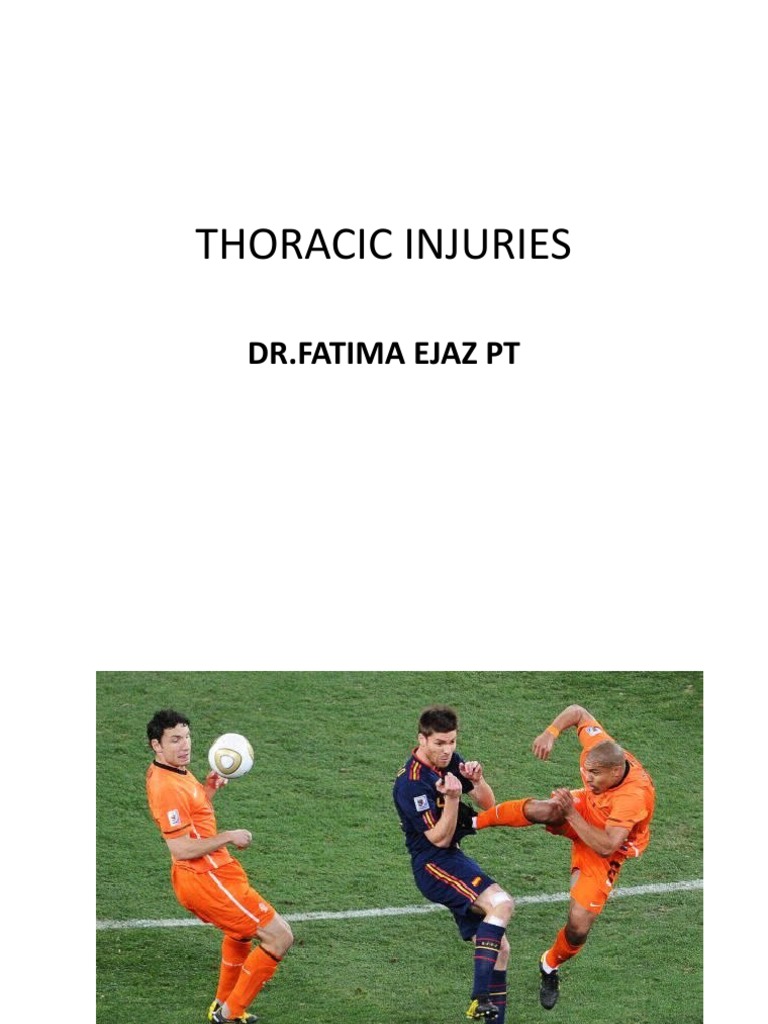 Thoracic Injury | PDF | Thorax | Lung