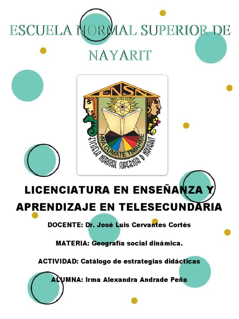 Estrategias Didácticas en Geografía | PDF | Aprendizaje | Caso de estudio