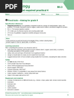 Year 9 Chemistry Test | PDF | Chemical Elements | Chemical Reactions