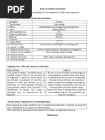 Ficha de Análisis Documental | PDF