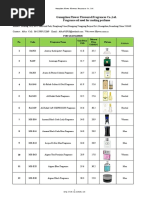 Symrise List | PDF | Perfumery | Flavor