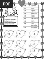 Colorea y encuentra el dibujo oculto | PDF