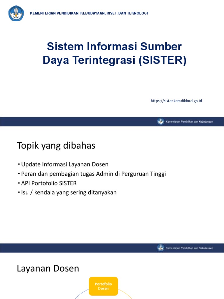 Pddikti Sister | PDF