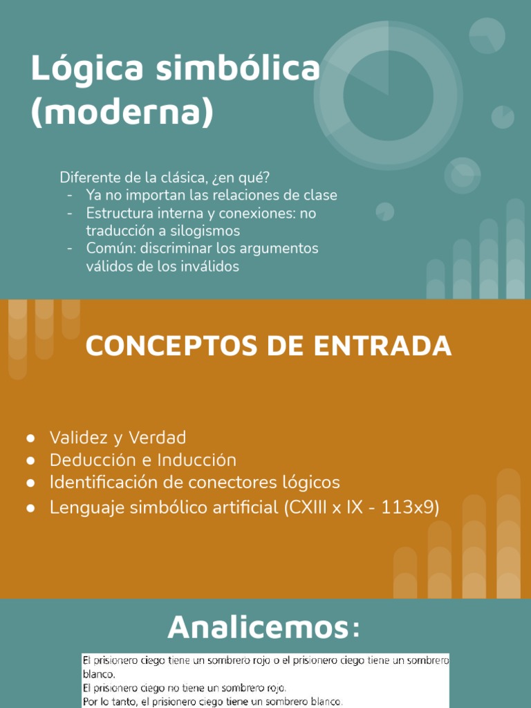 Lógica Simbólica (Moderna) | PDF