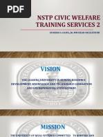 National Service Training Program (NSTP) 2: Course Syllabus Course ...