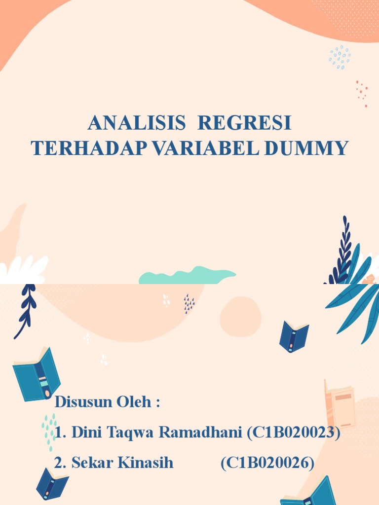 Analisis Regresi Variabel Dummy | PDF
