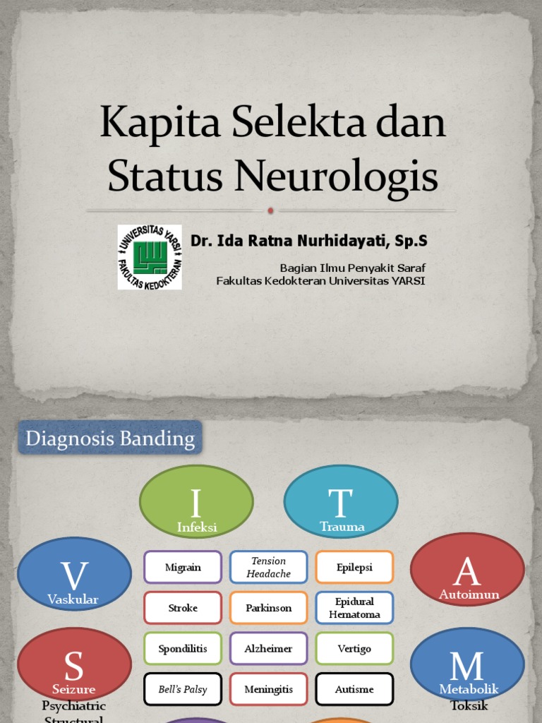 Kapita Selekta Dan Status Neurologis | PDF
