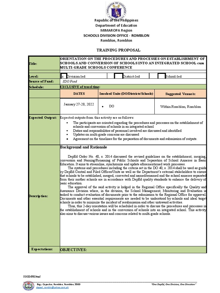 Quality Management System Project Proposal | PDF | Quality Management ...