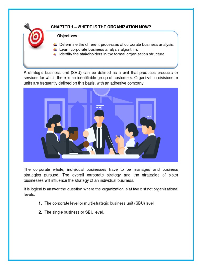 Strategic Business Analysis COMPLETE MODULE | PDF | Strategic ...