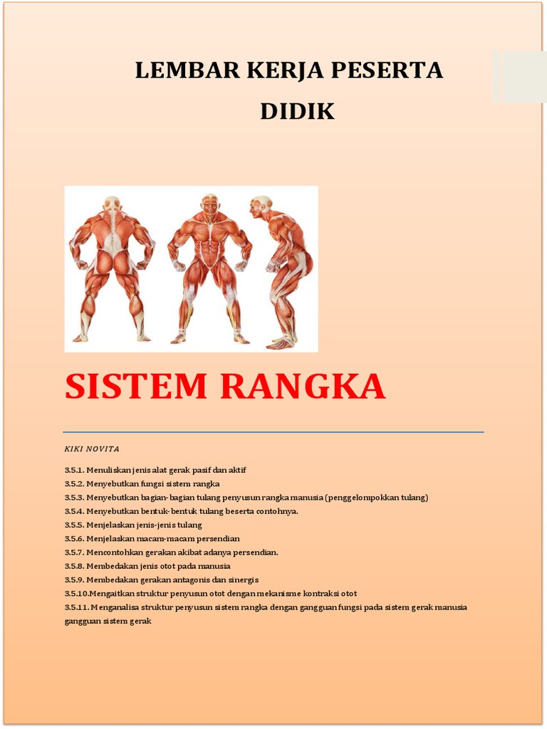 LKPD Sistem Rangka 1920 | PDF
