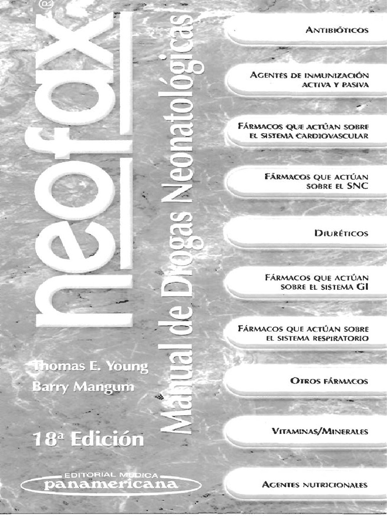 NEOFAX | PDF | Penicilina | Especialidades Medicas