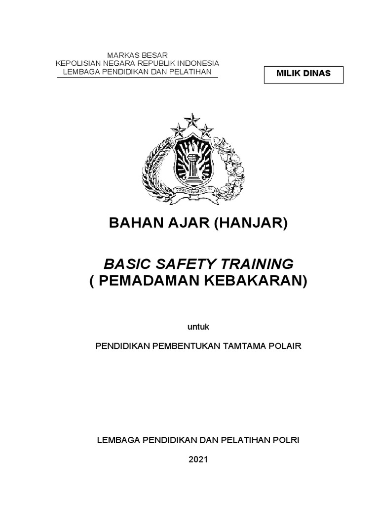 Basic Safety Training | PDF