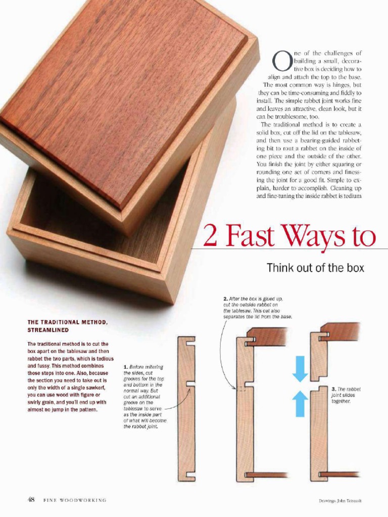 2 Fast Ways To Build A Box. | PDF