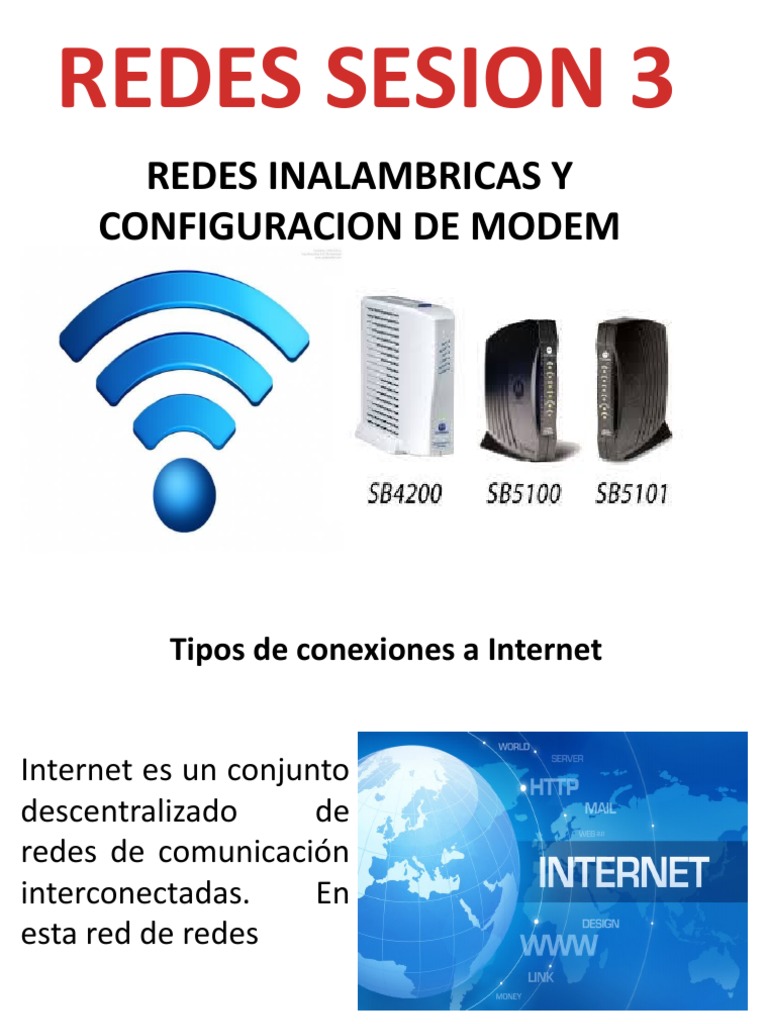Redes y Configuración de Modem | PDF | Red Telefónica Conmutada ...