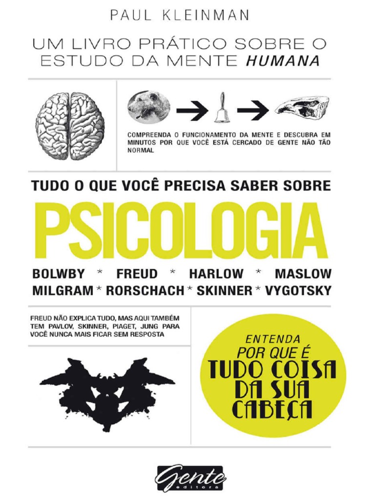 Tudo Que Você Precisa Saber Sobre Psicologia Pdf