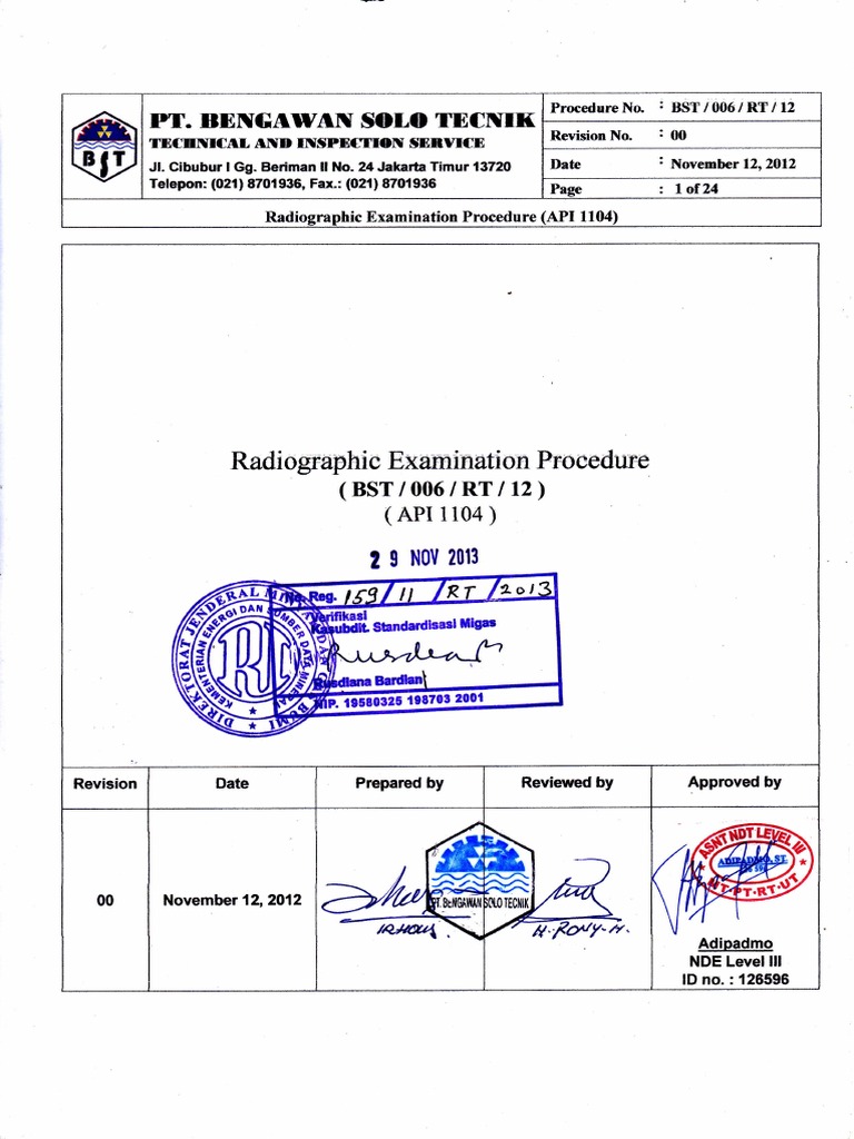 API 1104 Complate | Download Free PDF | Radiography | Steel