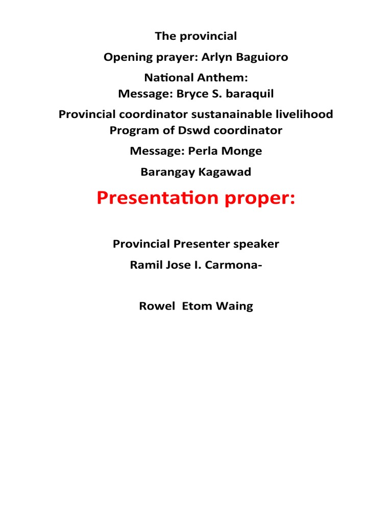 SLP Orientation | PDF | Cooperative | Poverty