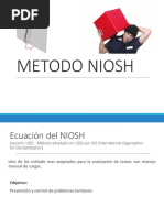 Método NIOSH | PDF | Factores humanos y ergonomía | Science