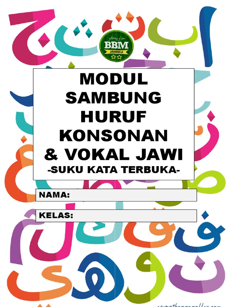 Modul Huruf Vokal dan Konsonan Jawi | PDF