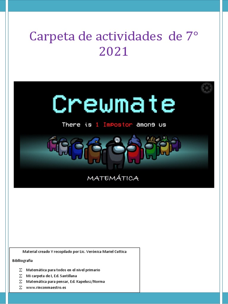 Matemática 7° 2021 | PDF | Geometría | Número racional