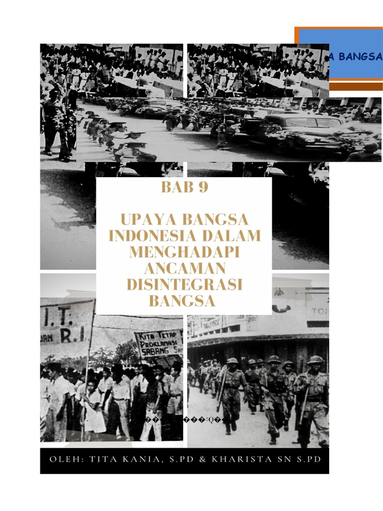 Part 1 Bab 9 Disintegrasi Bangsa | PDF