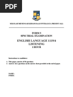 English Form 5 KSSM | PDF