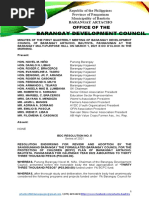 BDC Minutes of Meeting | PDF | Government