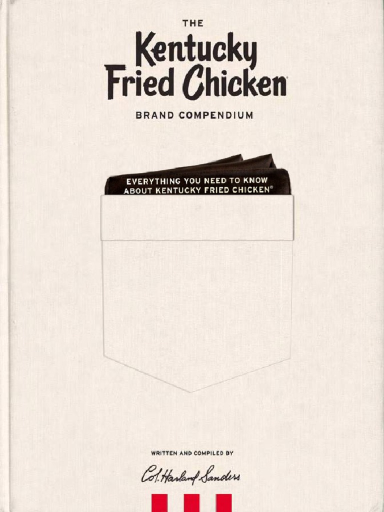 KFC Brand Book - Smaller | PDF | Cooking | Cuisine