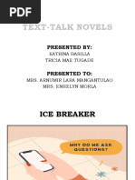 21st Century - Text-Talk Novel | PDF | Communication | Novels