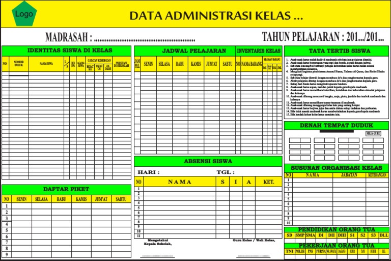 Bank Data Kelas Tipe 1 X4 | PDF