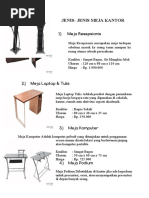 6 Layout Meja Dan Kursi Di Ruang Meeting Sesuai Kebutuhan | PDF