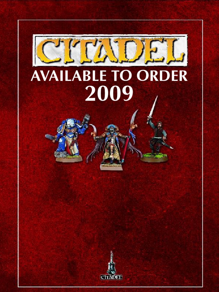 Citadel Mini's Catalog 2009 | PDF | Fantasy | Leisure