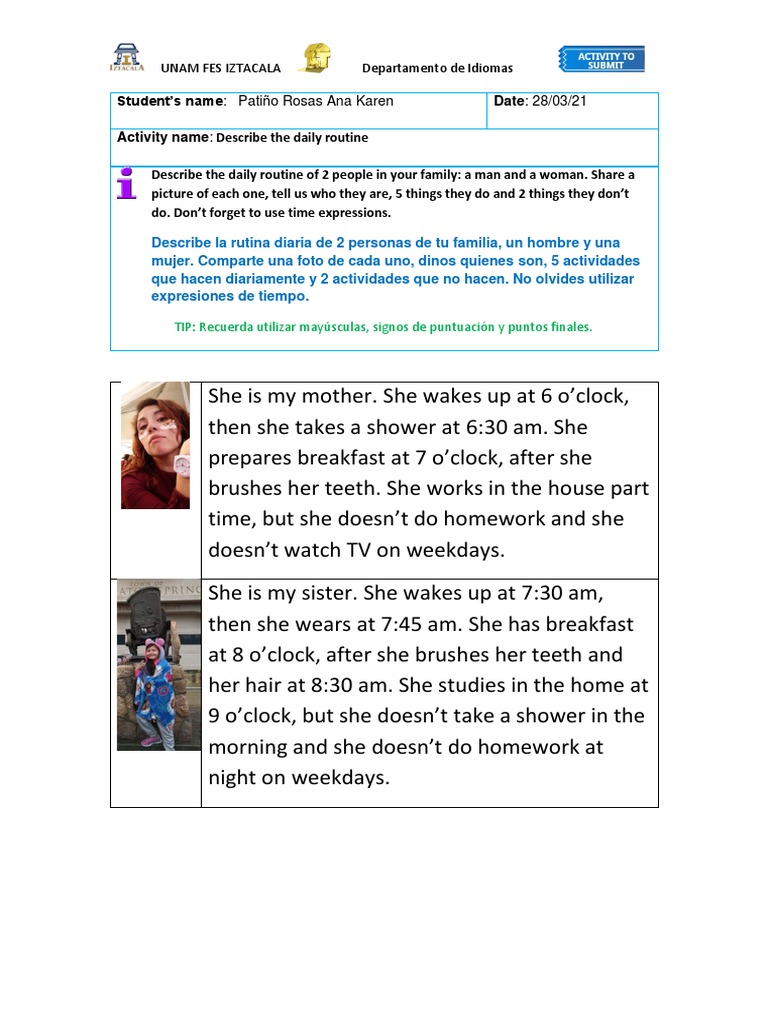 Anakaren - U2 - L2.5 - T3 ActivityToSubmit | PDF