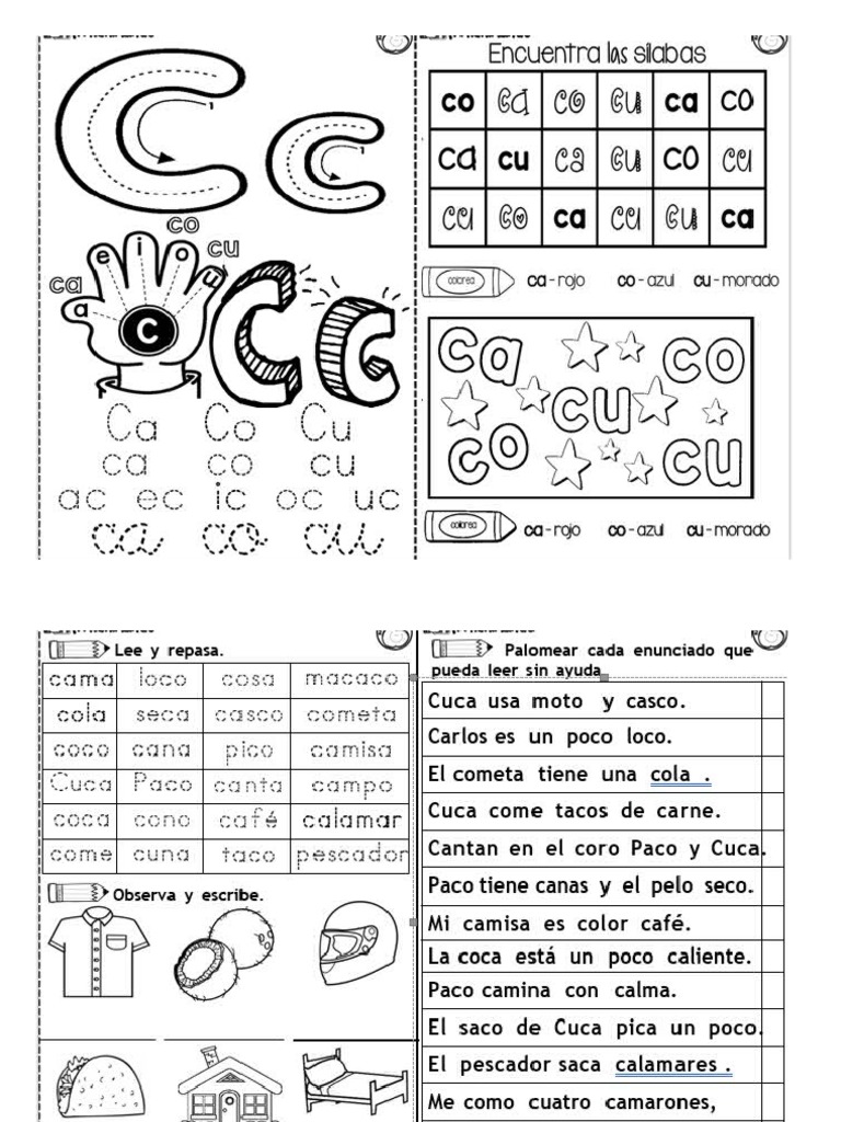 Documento Ca Co Cu Semana Nueva | PDF