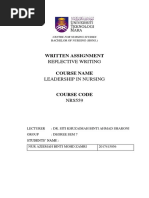 Gibbs Example | PDF | Nursing | Leadership